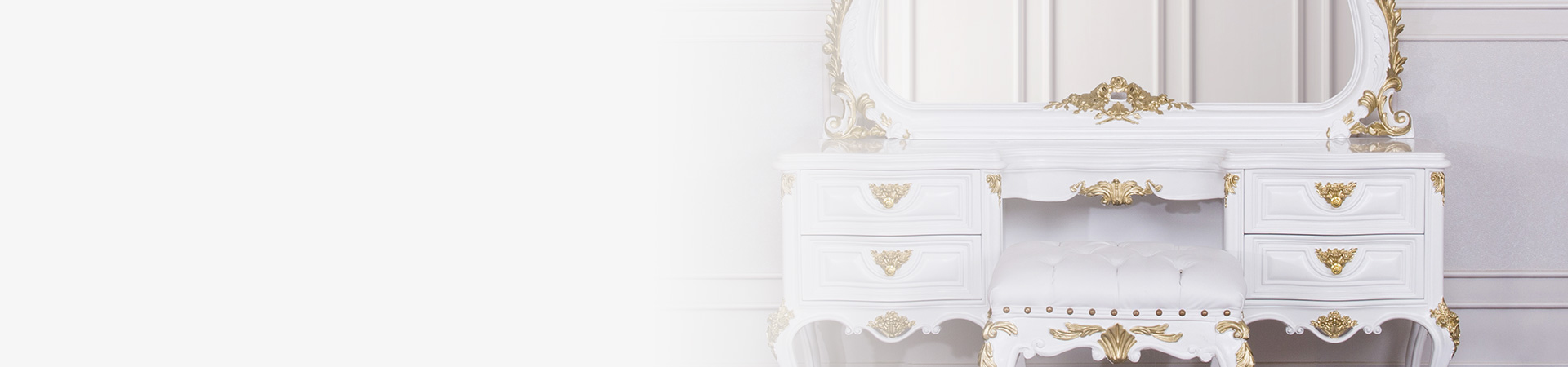 Handmade Egyptian Dressing Tables With Stools | LuxZoura